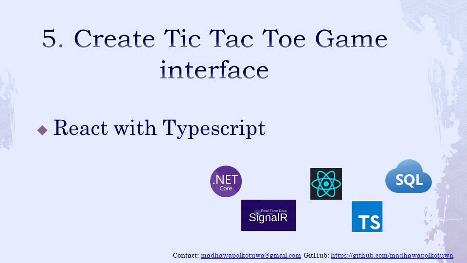 Building a Simple Tic Tac Toe Game Interface with React and TypeScript | by Madhawa Polkotuwa ...