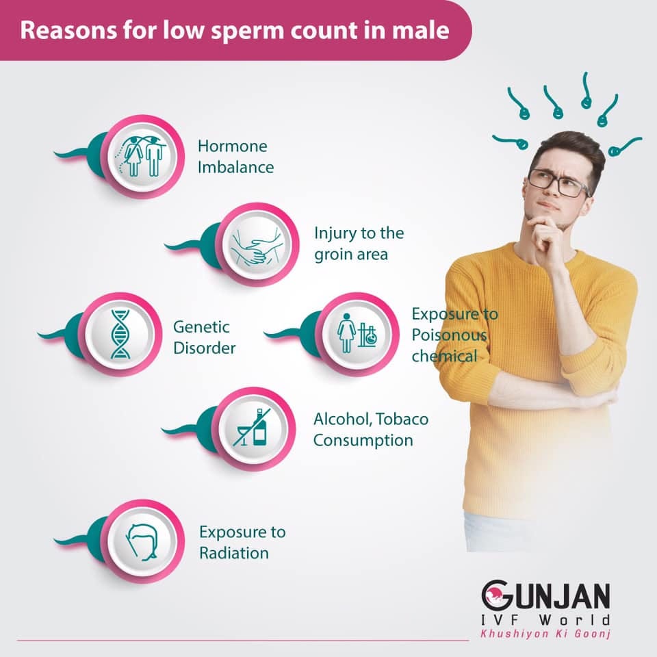 Reasons For Low Sperm Count In Male - Dr Gunjan Gupta - Medium