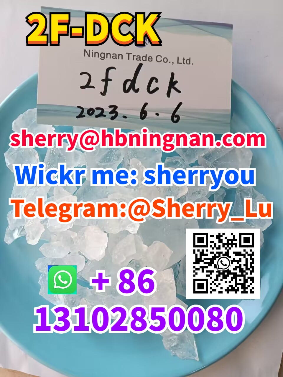 2FDCK cas 111982–49–1 crystal with strong effect - Sherry - Medium