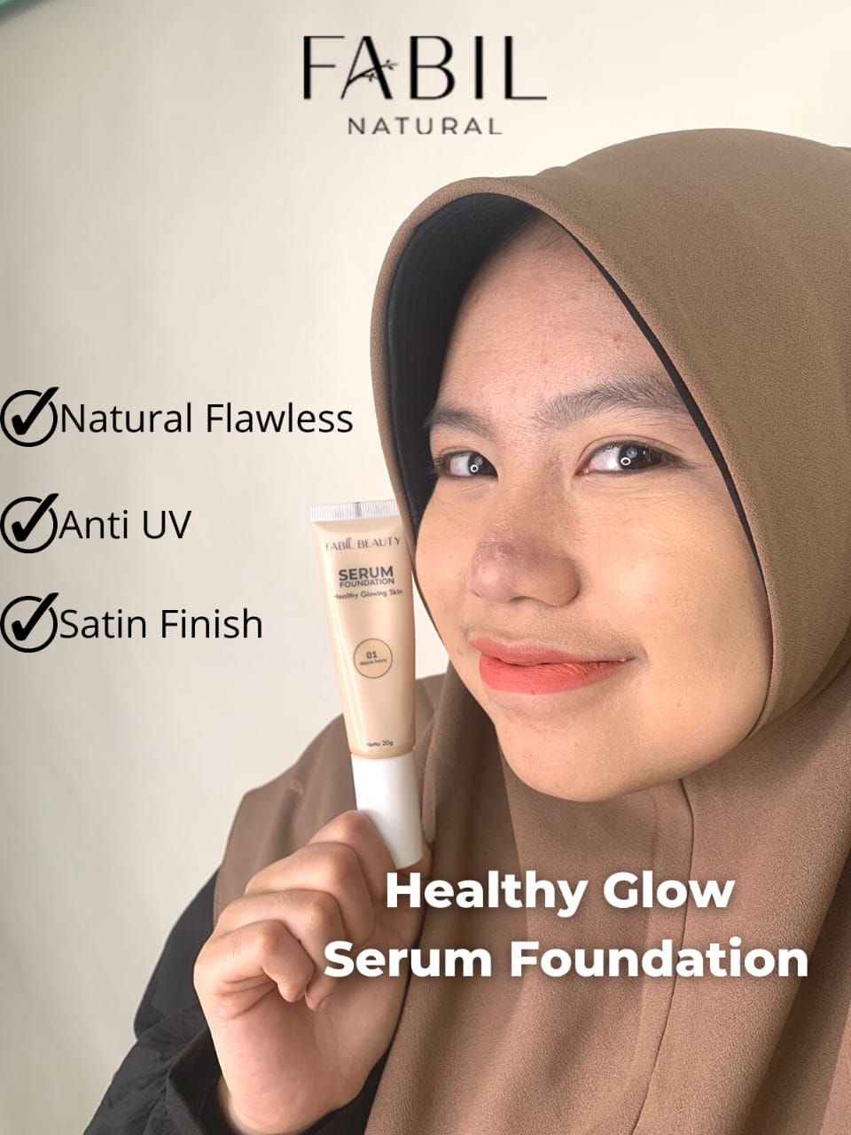 Deskripsi foundation fabil natural | by Ombre Lip Cream Fabil Natural ...