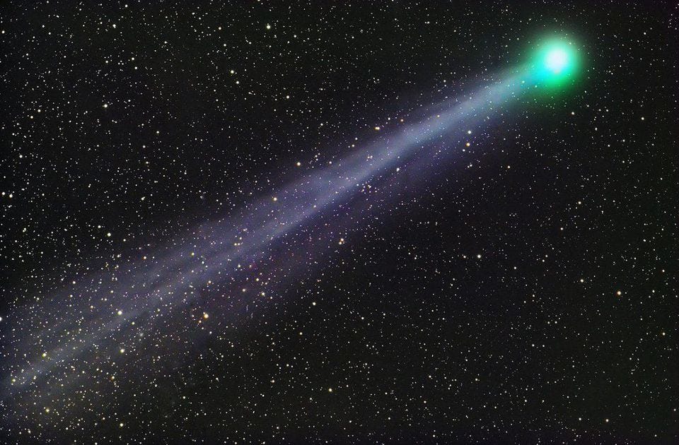 Antimatter Comet