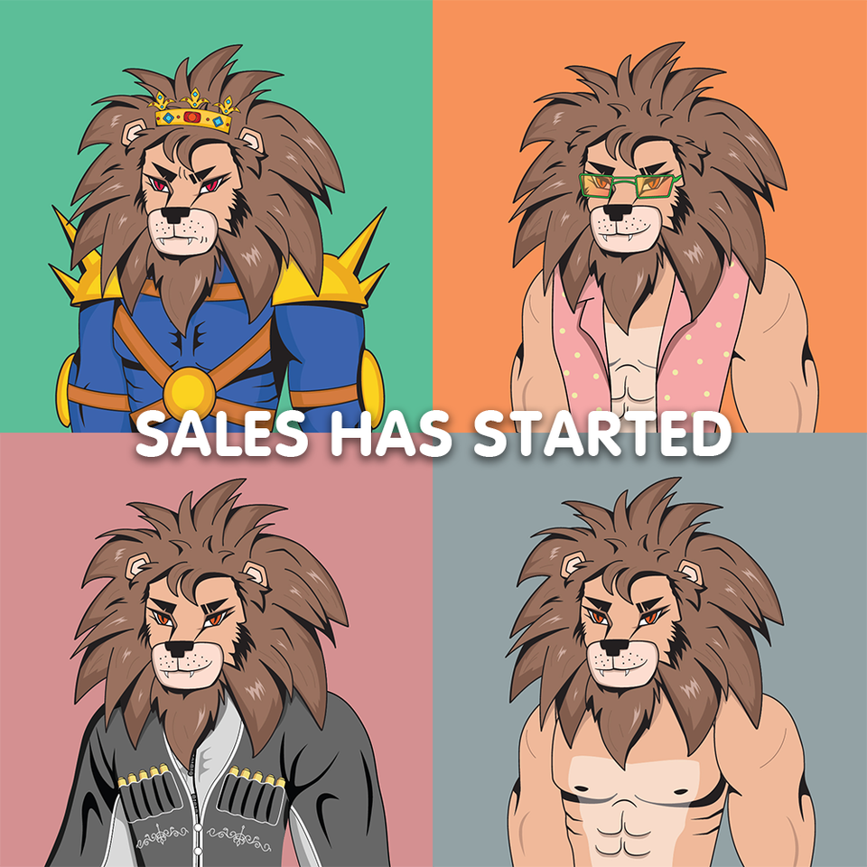 Magic Lion NFT collection - Magic Lion - Medium
