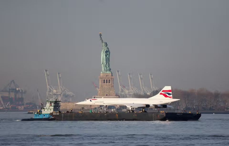 In Short. Concorde Supersonic Jet carried to its… | by vic fortezza ...