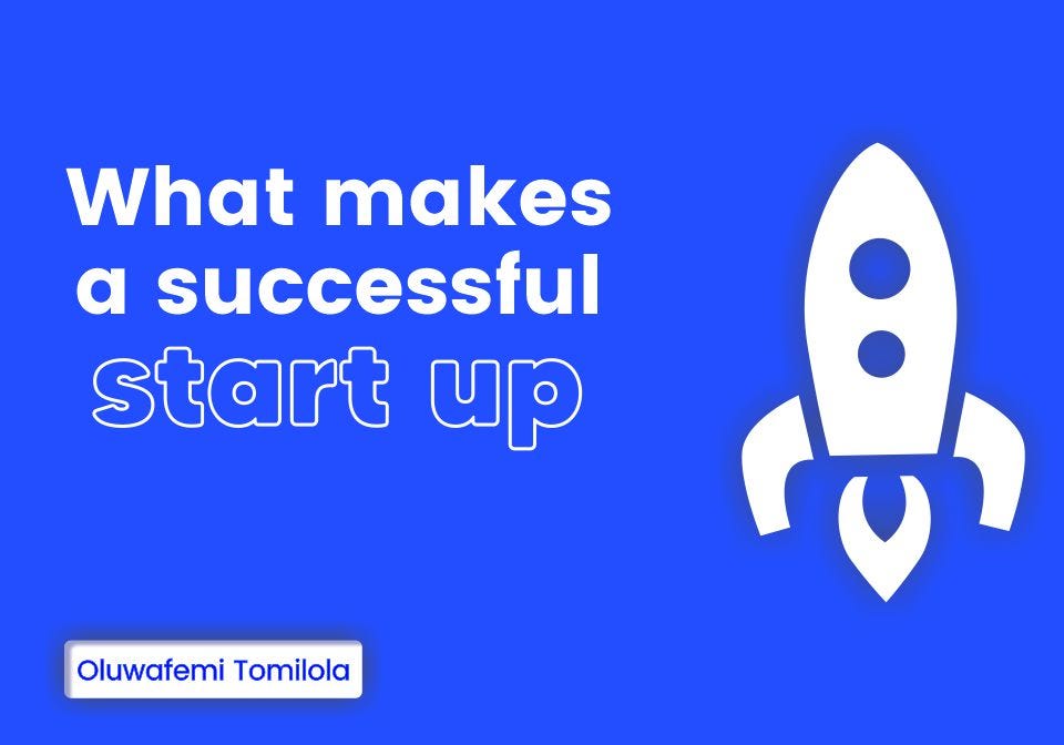 What makes a successful startup?. What makes a successful startup? Is ...