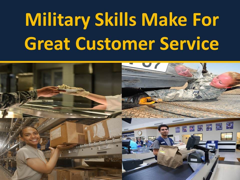 Translating Military Skill Sets For Better Customer Service | by Chad ...
