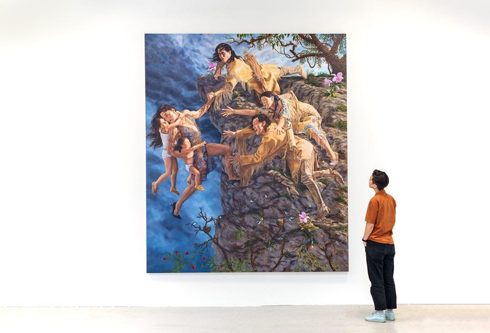 Critical Analysis: Kent Monkman, The Deluge, 2019 | by Hanson Feng | Medium