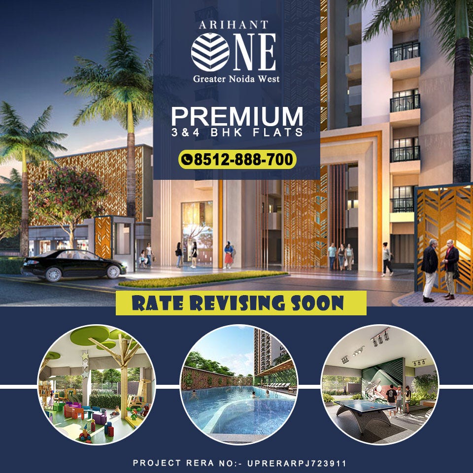 Hurry! Secure Your 3 BHK Luxury Apartment at Arihant One: Rates ...