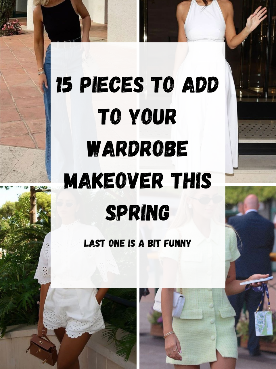 Spring Fashion: 15 Must-Have Pieces to Elevate Your Style This Season 🌸 ...
