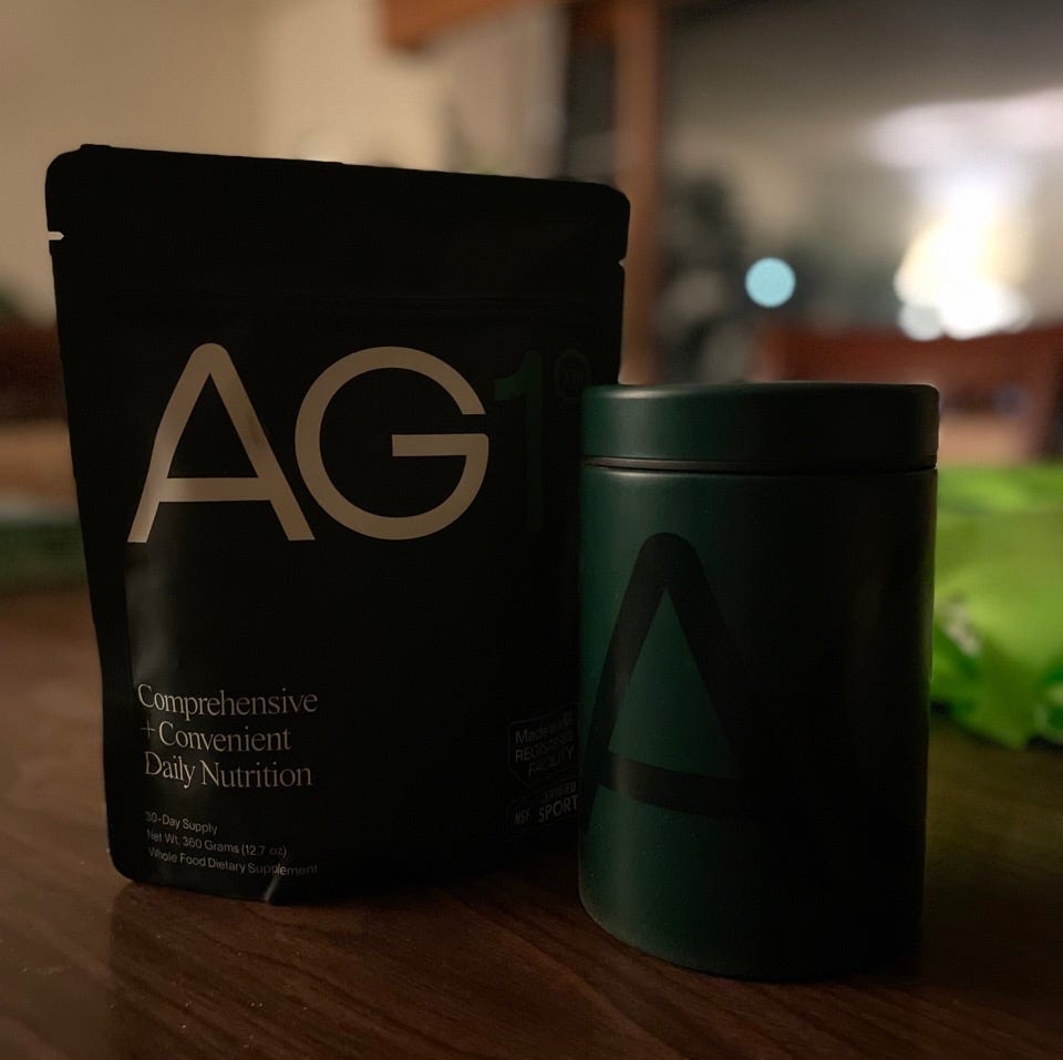 Here's How Taking AG1 (Athletic Greens) Every Day Has Impacted Me | by ...