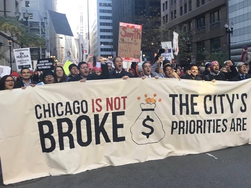 “Chicago isn’t broke — the city’s priorities are”: a response to the ...
