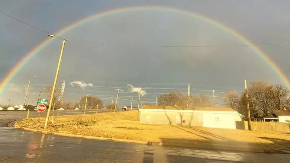Valentine’s Day Rainbow - John J. Dunphy - Medium