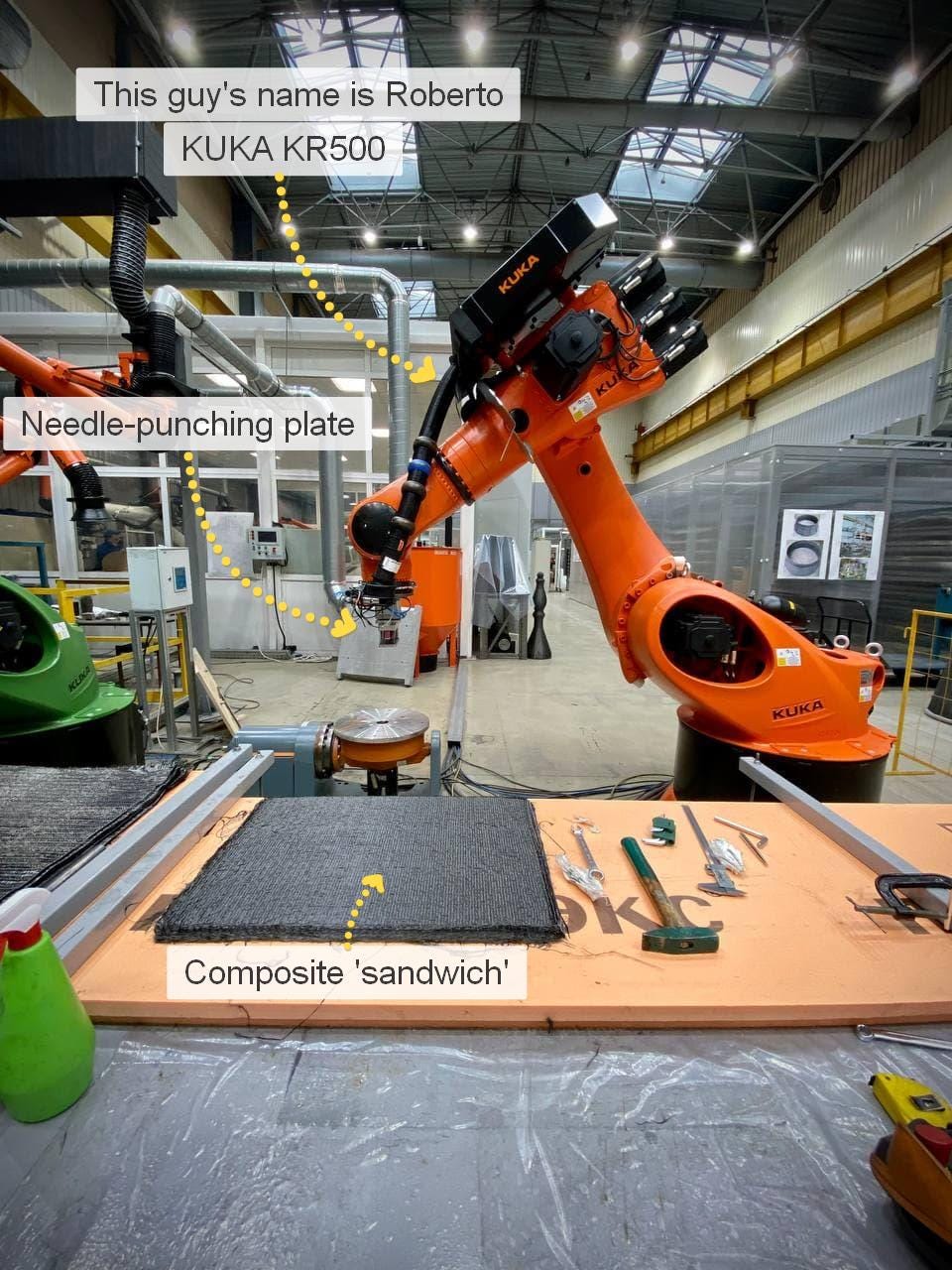 Needle-punching for composites with Industrial Robot #1. Intro | by ...