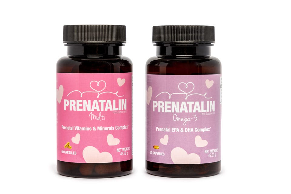 Prenatalin is a set of two food supplements designed for women who are ...