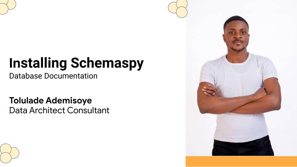 Installing Schemaspy For Database Documentation By Tolulade Ademisoye Medium