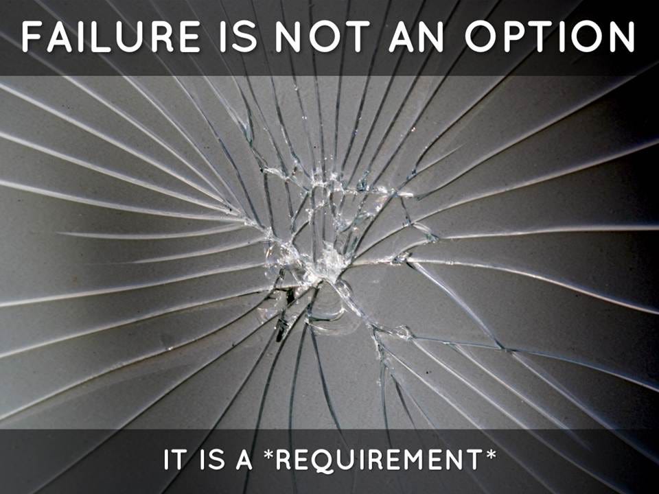 Learning to Embrace Failure. So, the last time you failed at… | by ...
