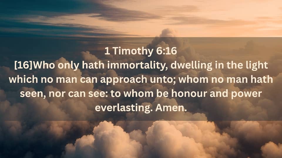 “The Glory of God: Immortality Revealed in Man" | by Pastor Christian ...