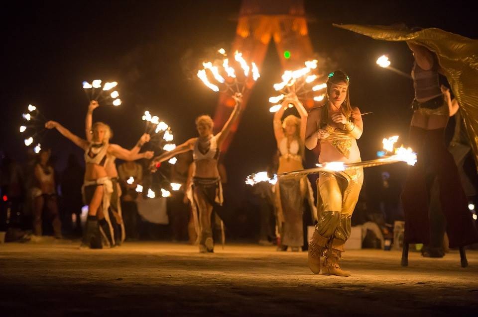 Burning Man 30 Year Anniversary: From Beach Bonfire to Brave New World ...