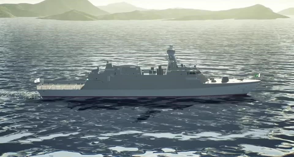 Pakistan Navy Babur class Corvette - The Defenders - Medium