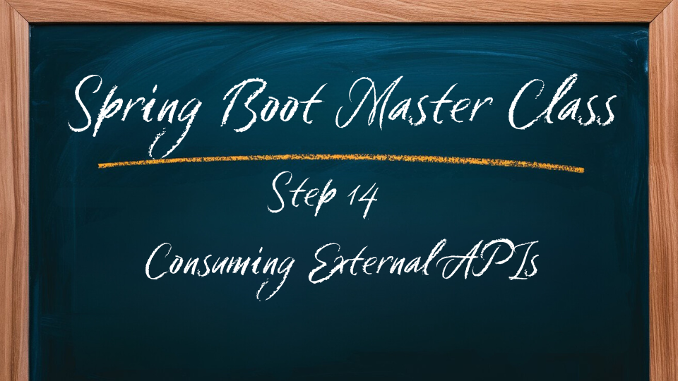 Mastering Spring Boot Step 14 — Consuming External Apis In Spring Boot By Aneesh Kumar