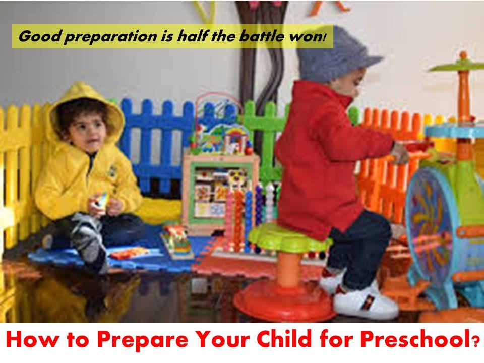 How to Prepare Your Child for Preschool? | by The Shri Ram Wonder Years ...