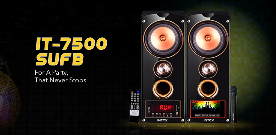 Intex Expands its Tower Speakers offering with IT-7500 SUFB | by Intex ...