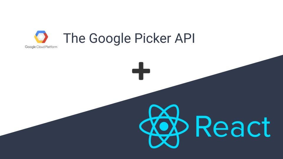 วิธีใช้ Google Picker API ใน React Application #1 Setup Picker API, เรียกใช้ picker | by Supanut ...