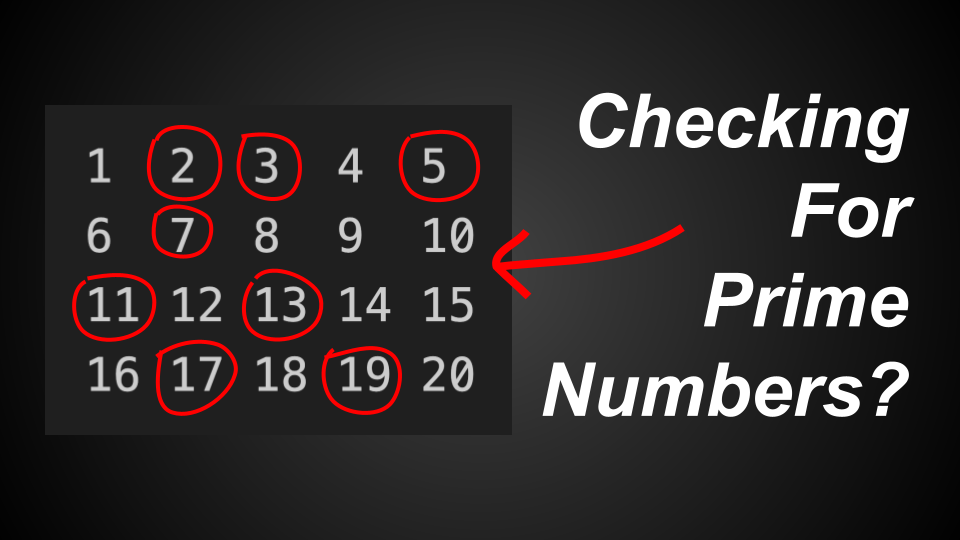 Checking For Prime Numbers Python Beginner Practice Question 3 By Liu Zuo Lin Level Up Coding
