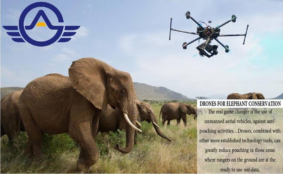 DRONES FOR ELEPHANT CONSERVATION #garuda #drone #Uav Garuda Aerospace ...