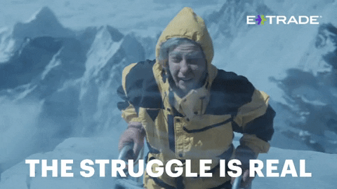 The Struggle Is Real Gif