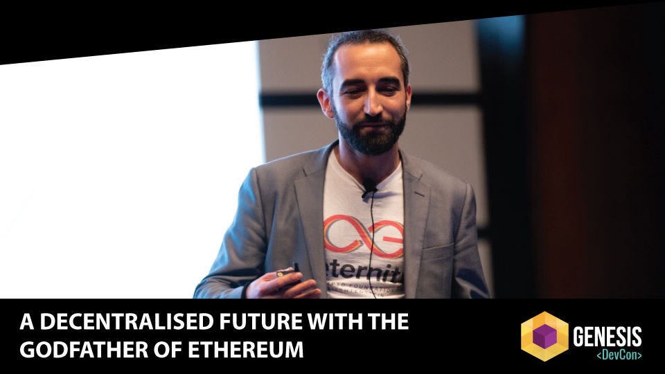Learn about Æternity’s Vision for a decentralized future — Yanislav Malahov at Genesis DevCon ...