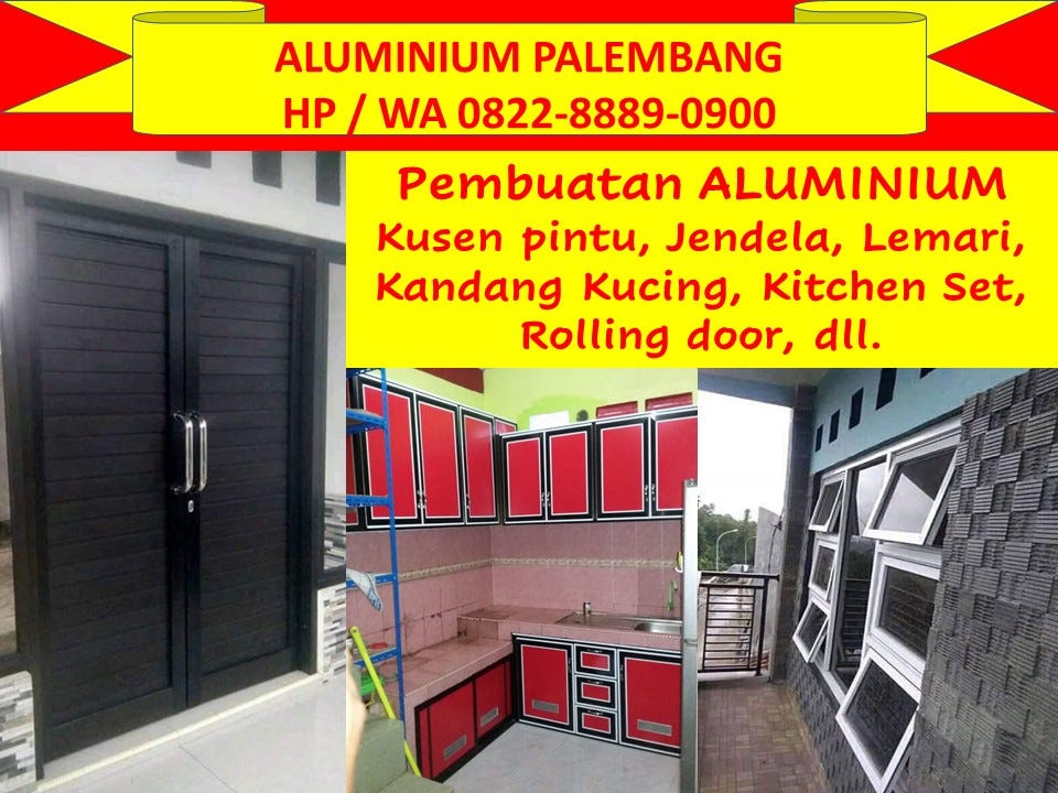 HP/WA 0822–8889–0900, Toko aluminium Kota Palembang, - Taryono PALEMBANG - Medium