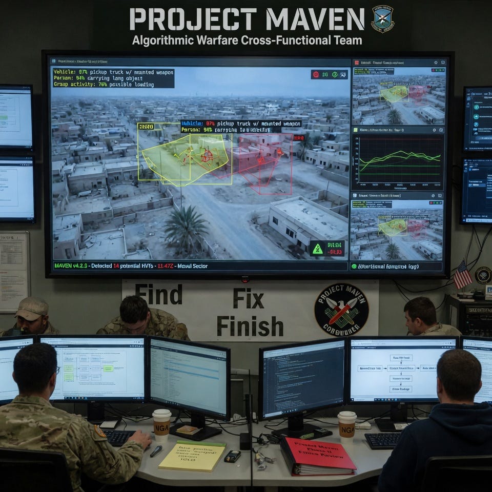 AI Gods of War: Project Maven’s Bloody Debut in Trump’s Iran Slaughter ...