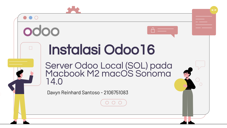 Tutorial Instalasi Odoo 16 secara Local (SOL) di Macbook Chip M2 dengan ... Tutorial Instalasi Odoo 16 secara Local (SOL) di Macbook Chip M2 dengan ...