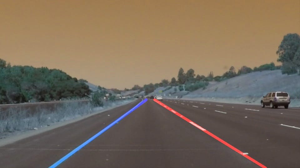 Detecting Lane Lines for Self- Driving Cars | by Madhu Dev | Medium