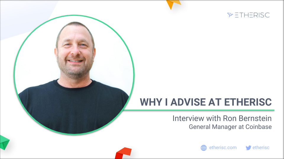 Why I Advise: Interview with Ron Bernstein, General Manager at Coinbase ...