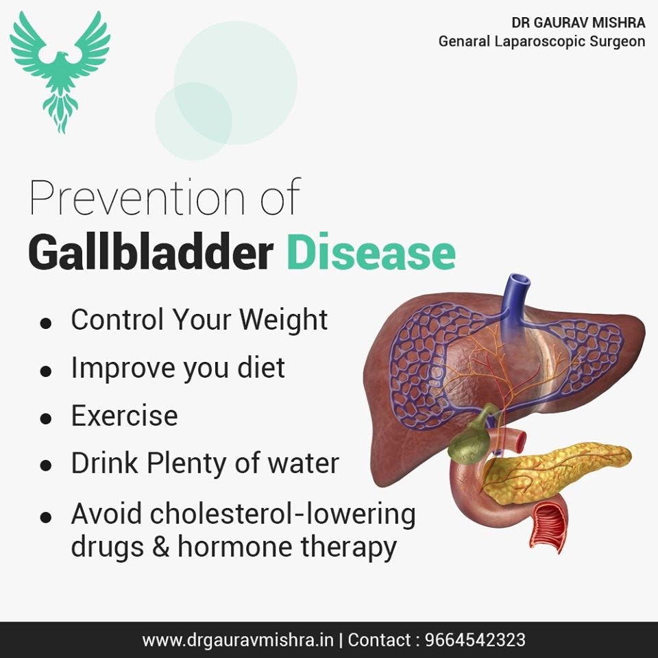 PREVENTION OF GALLBLADDER DISEASE | by Dr. Gaurav Mishra | Medium