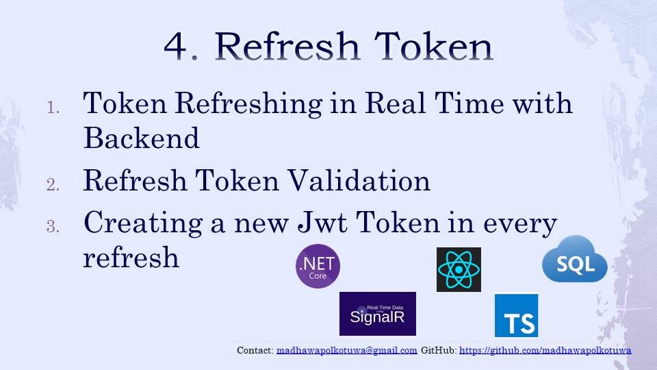 Implementing User Login and JWT Token Management(With Refresh Tokens ... Implementing User Login and JWT Token Management(With Refresh Tokens ...