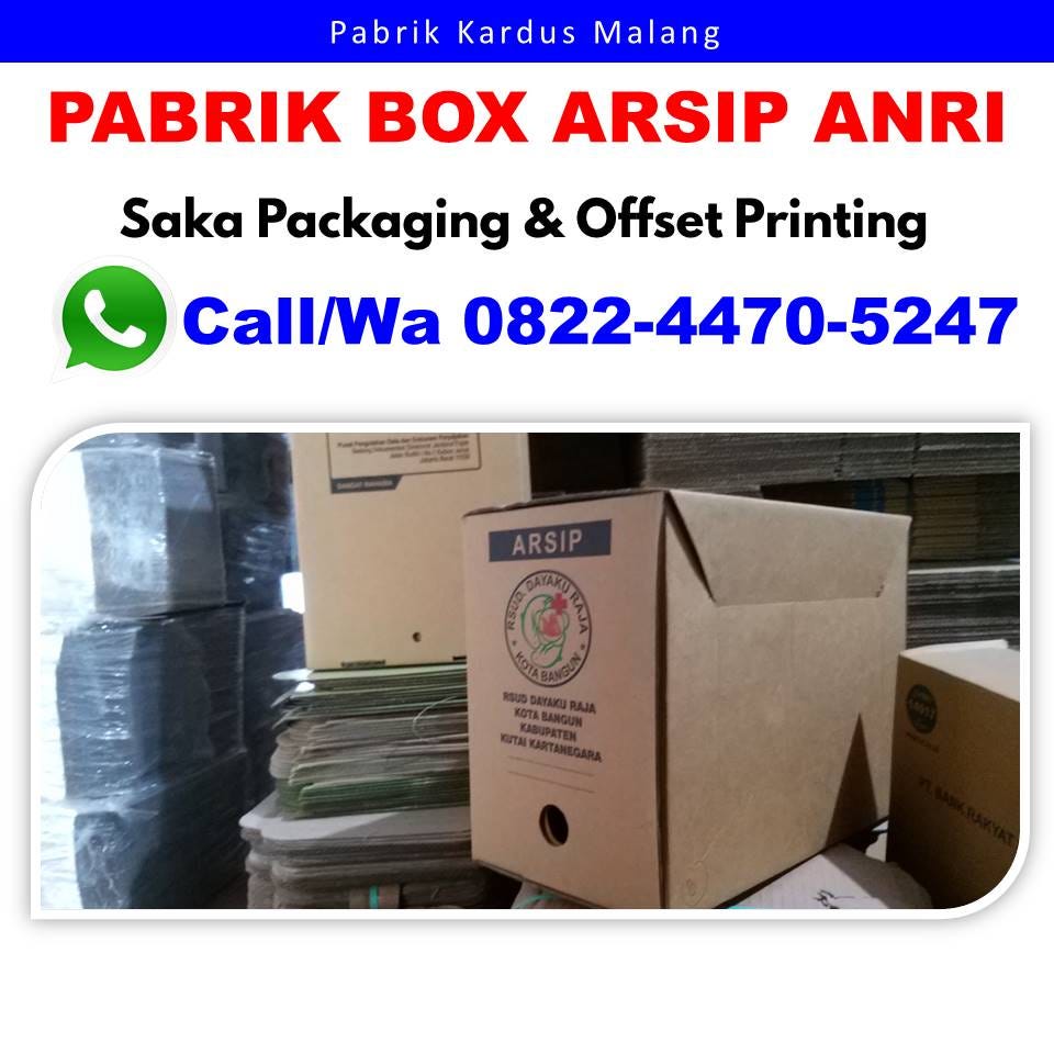 Call/Wa 0822–4470–5247, Pabrik Box Arsip Anri Balikpapan | by ...