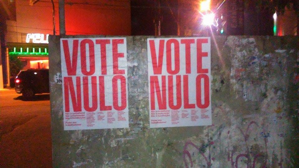 Voto Nulo: um jeito simples e preguiçoso de provar que não se importa ...