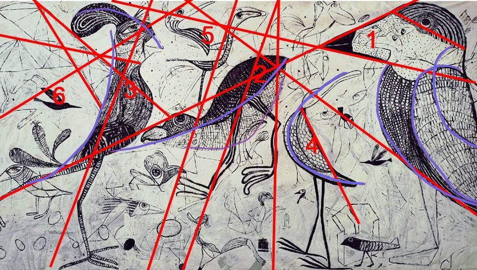 Composición I: Dirección Visual. 1. Análisis de imágenes | by Micaela ...