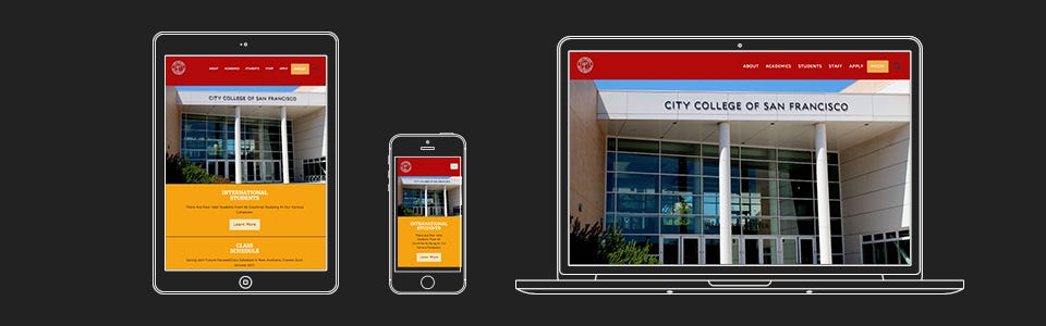 Project Week 1 — CCSF Website Redesign | by Richard | Medium