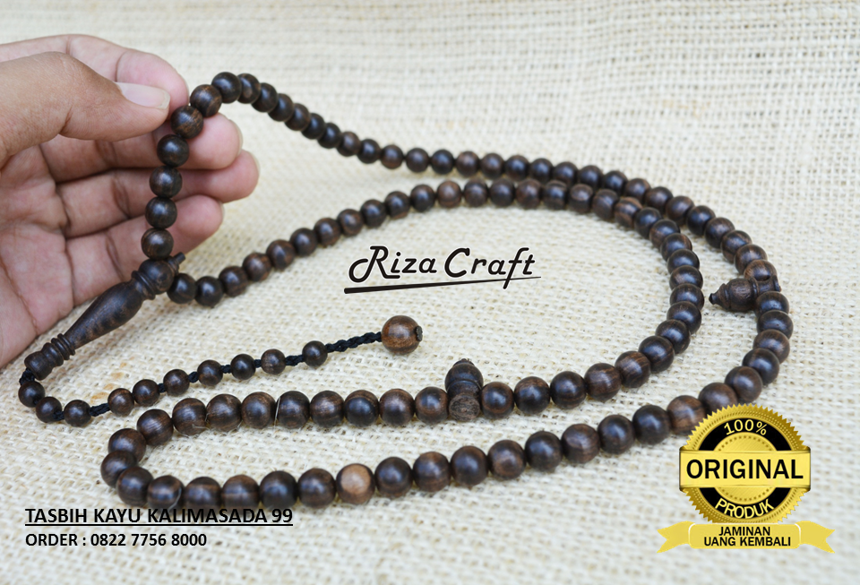 Tasbih Kayu Kalimasada, 08-22-77-5.6.8000 | by Gelang Tasbih Riza Craft ...