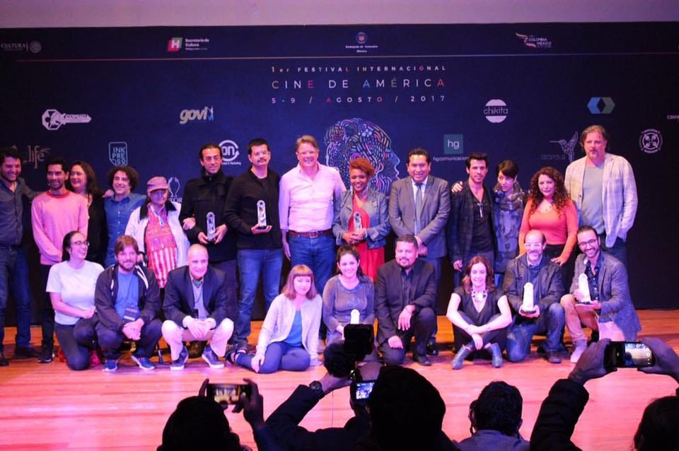 Conhecidos vencedores do Festival Internacional Cine de América, no ...