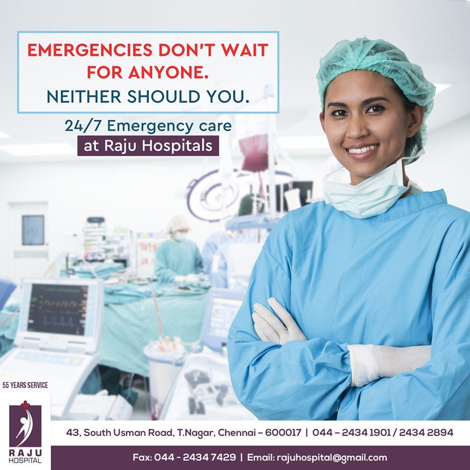Emergency and Critical Care Hospital in Chennai | by Raju Hospital | Medium