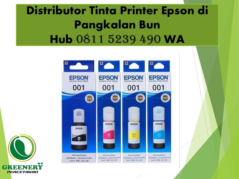 Distributor Tinta Printer Epson di Pangkalan Bun Hub 0811 5239 490 WA ...