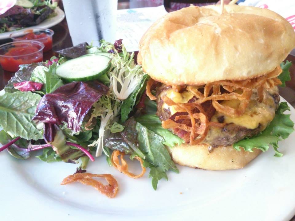 [SF Bay Area] The Little Pear. Rodzilla burger — exactly as it sounds ...