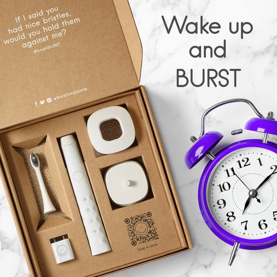 Introducing the BURST Sonic Electric Toothbrush | by BURST Oral Care ...