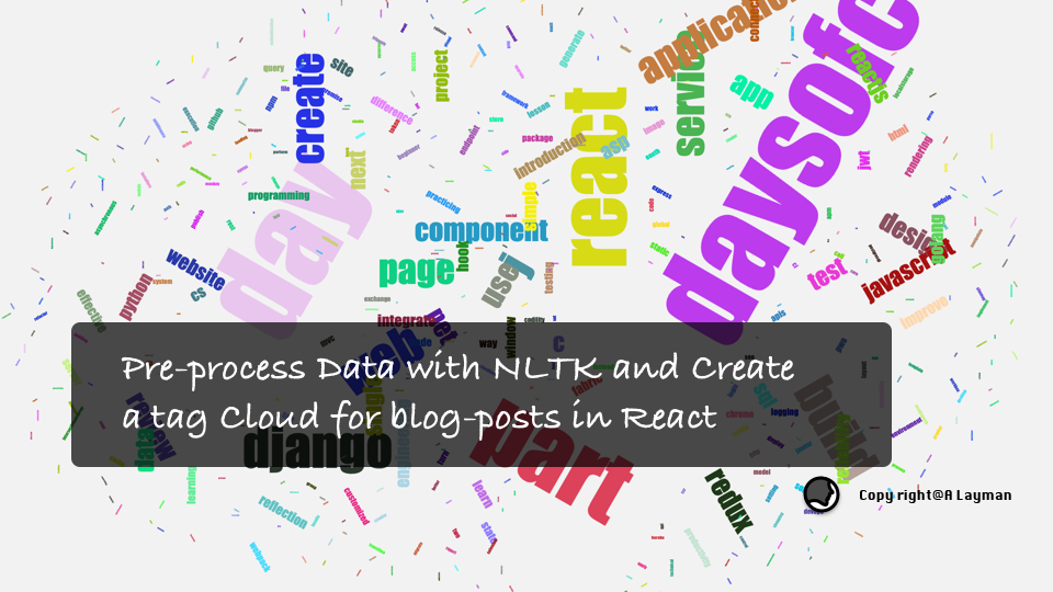 Pre-process Text Data with Python NLTK and Create a Tag Cloud for Blog ...