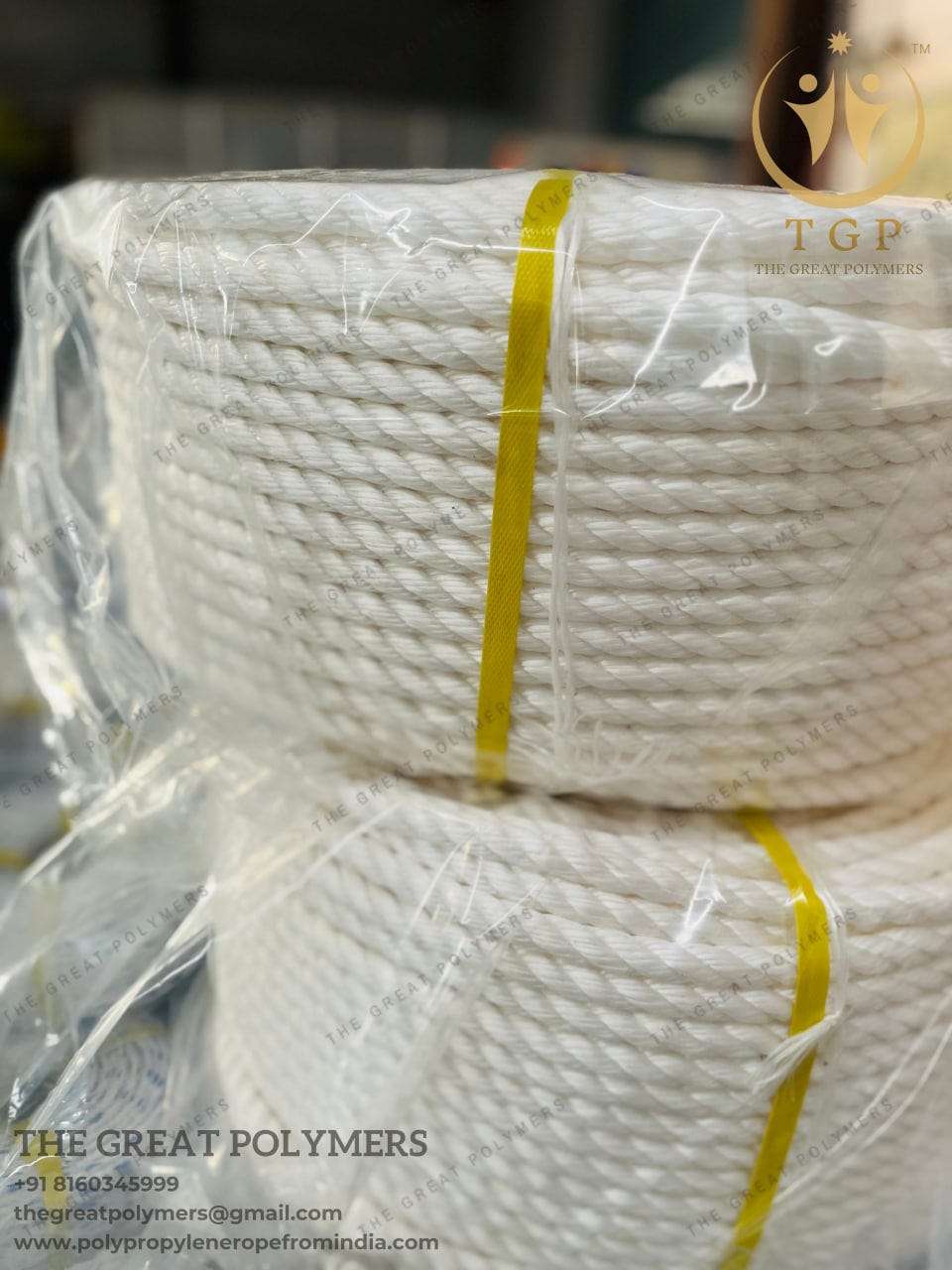 PPMF PP Multifilament Rope Manufacturer India-THE GREAT POLYMERS,RAJKOT ...