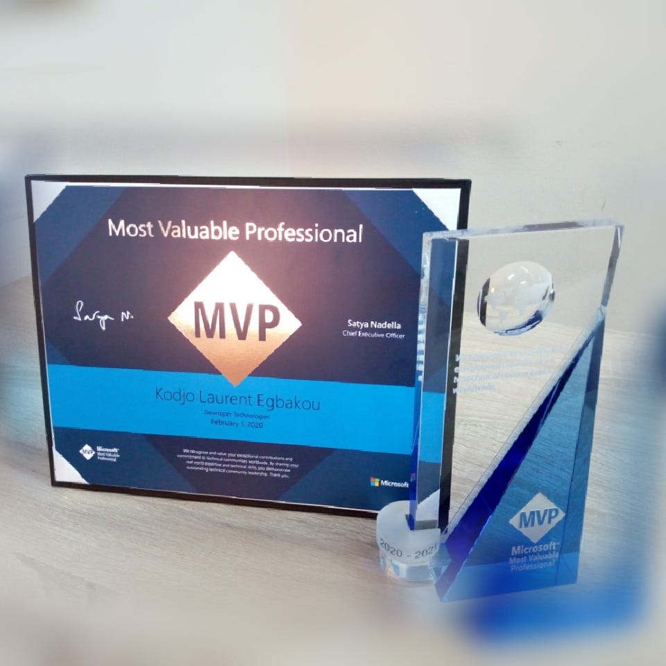 My Microsoft MVP Award Kit Arrived 😊! | by Laurent Egbakou | Medium